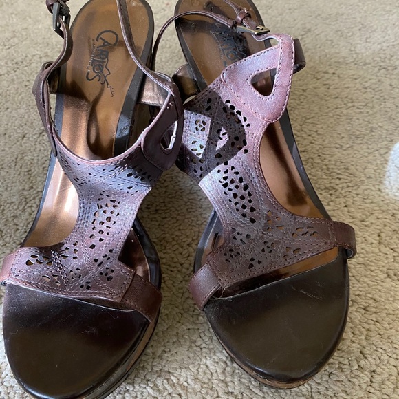 Carlos Santana | Shoes | Carlos Santana Brown Shoes | Poshmark
